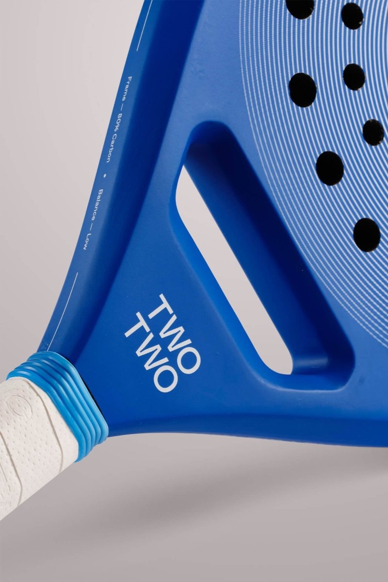 PLAY ONE Padel Racket - Solid Blue | TWOTWO